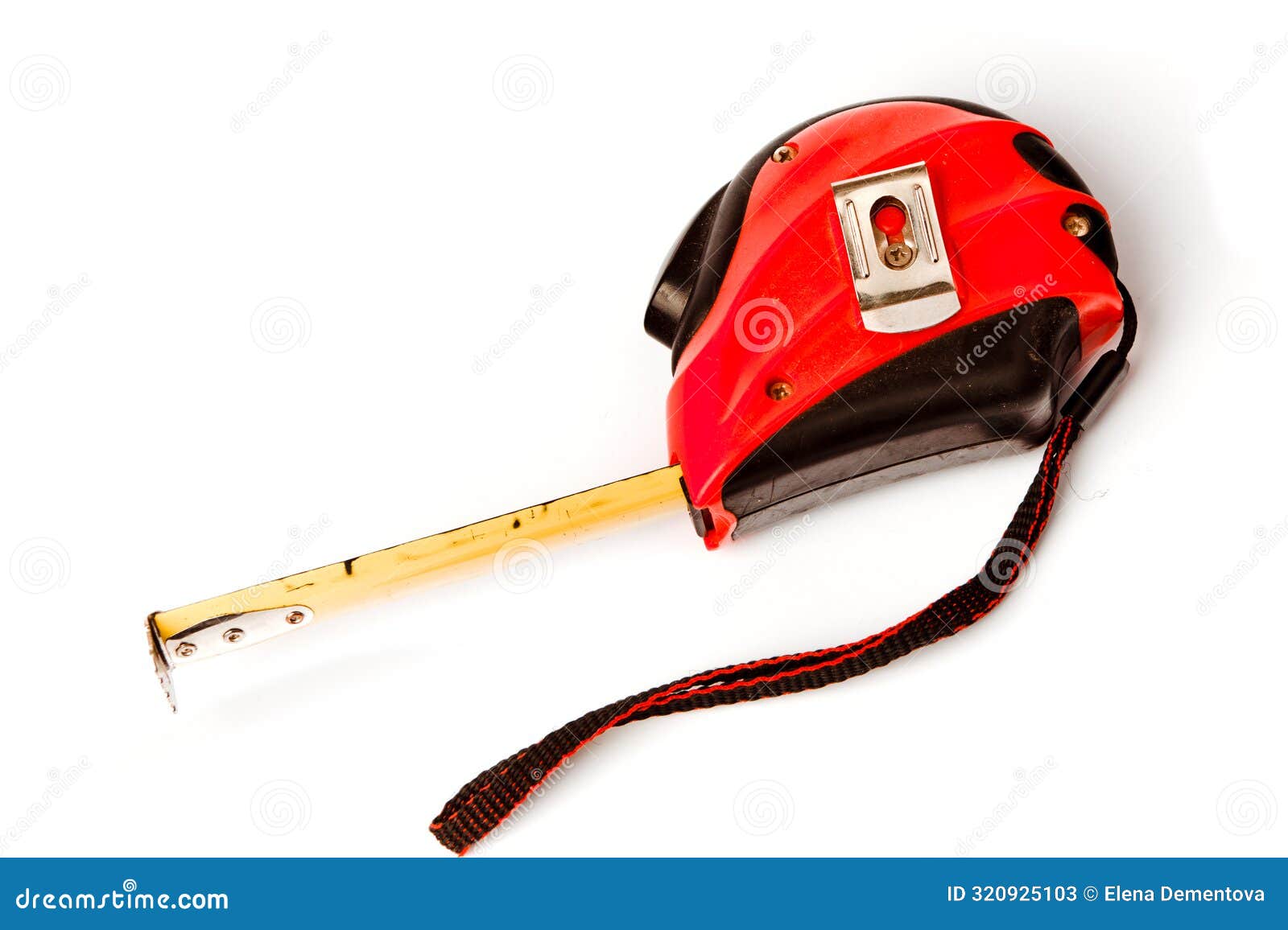 Measuring Tape Measure. Professional Retractable Measuring Tool Stock ...