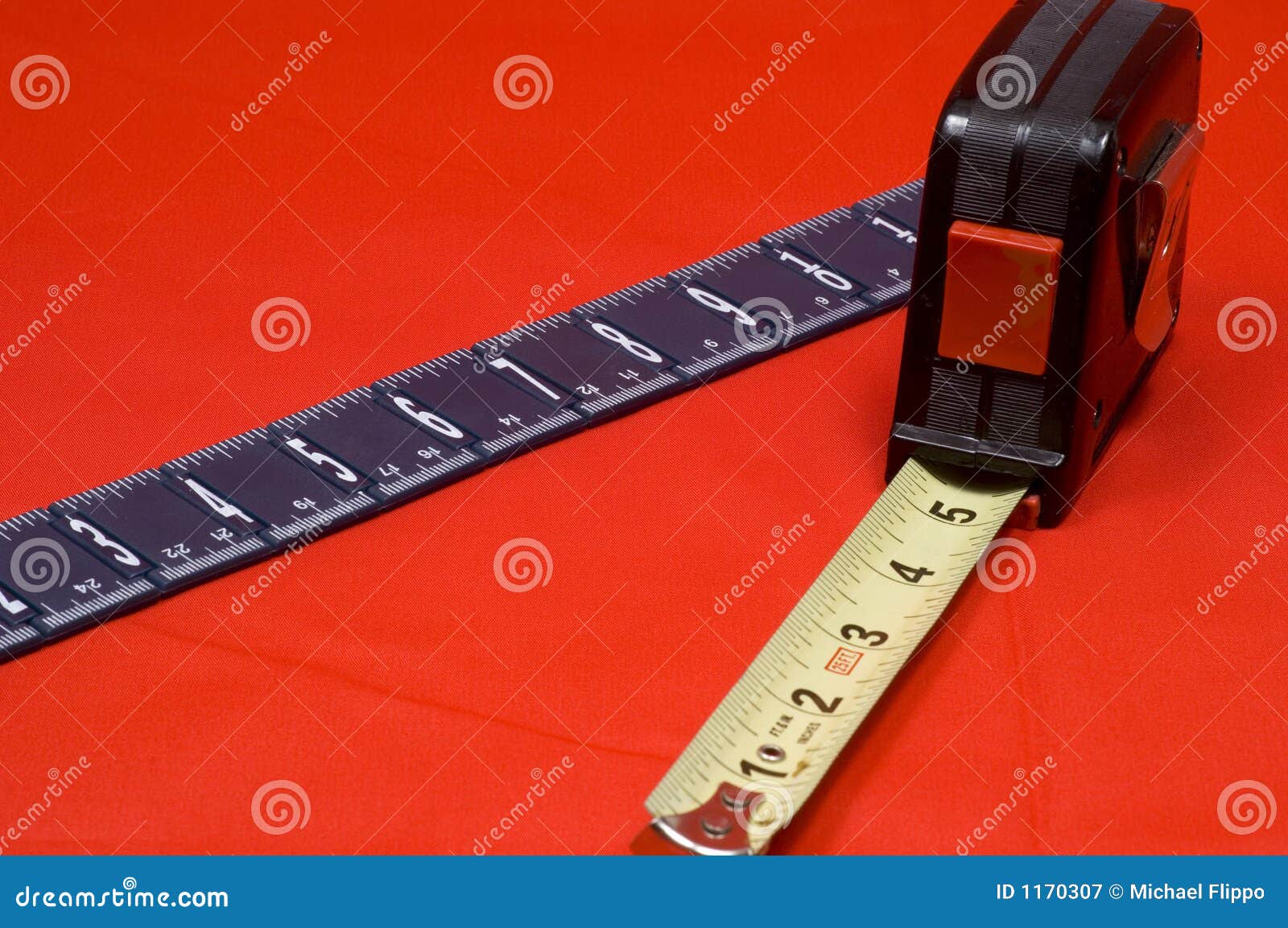 Measuring Tape and Ruler stock image. Image of millimeters - 1170307