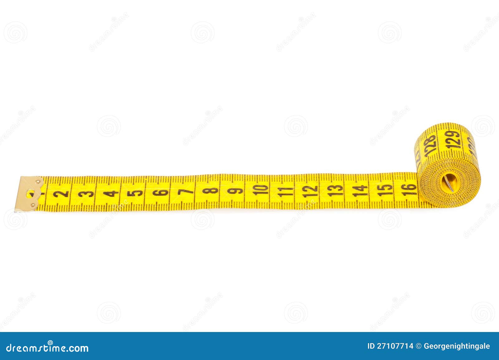 Measuring Tape of the Tailor Stock Photo - Image of black, dimensions ...