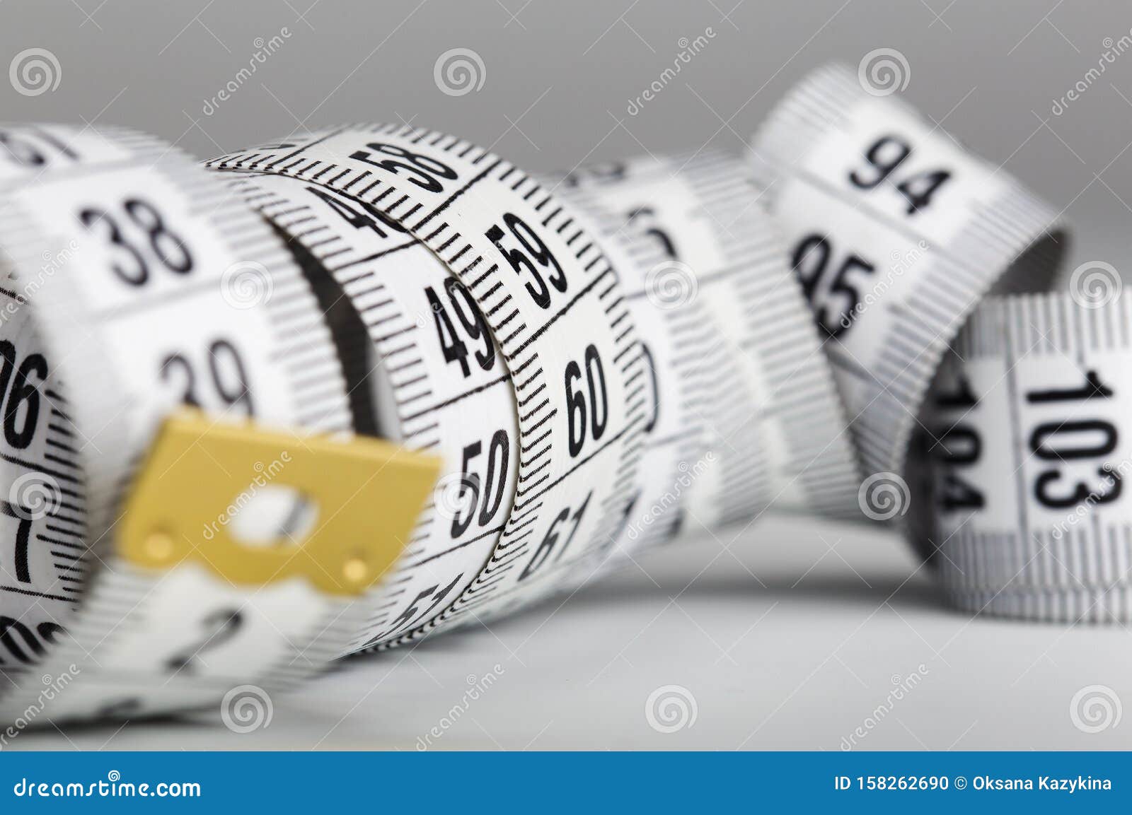 Measuring Tape Tailor with Indicators in Form of Centimeters Stock ...