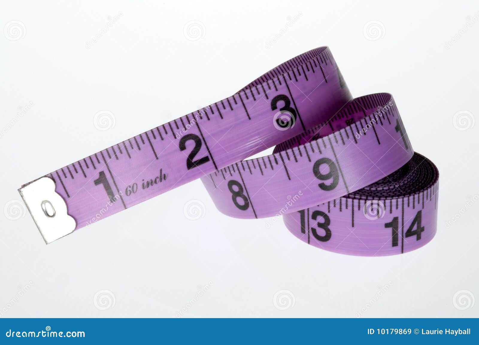 Measuring Tape on White Background Stock Image - Image of alteration ...