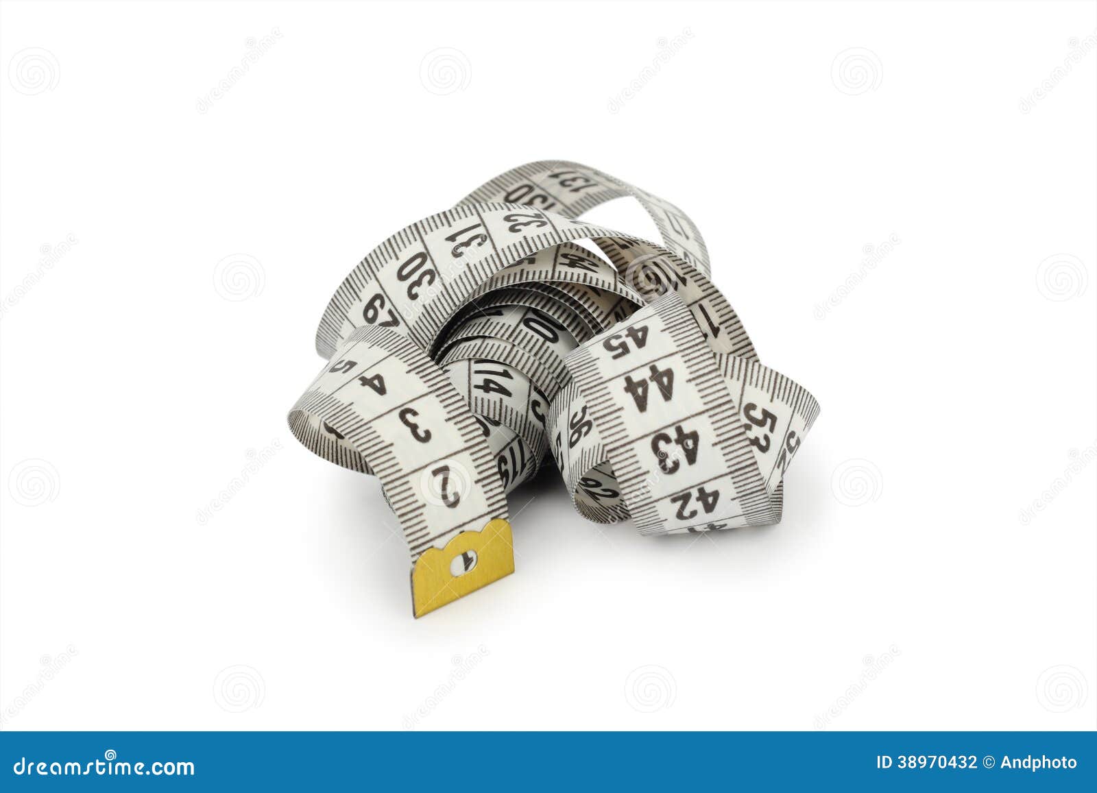 Measuring tape on white stock photo. Image of background - 38970432