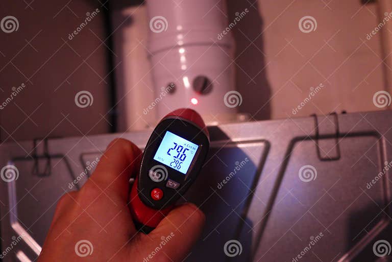 Pyrometer for Measuring the Temperature of an Object. Device for ...