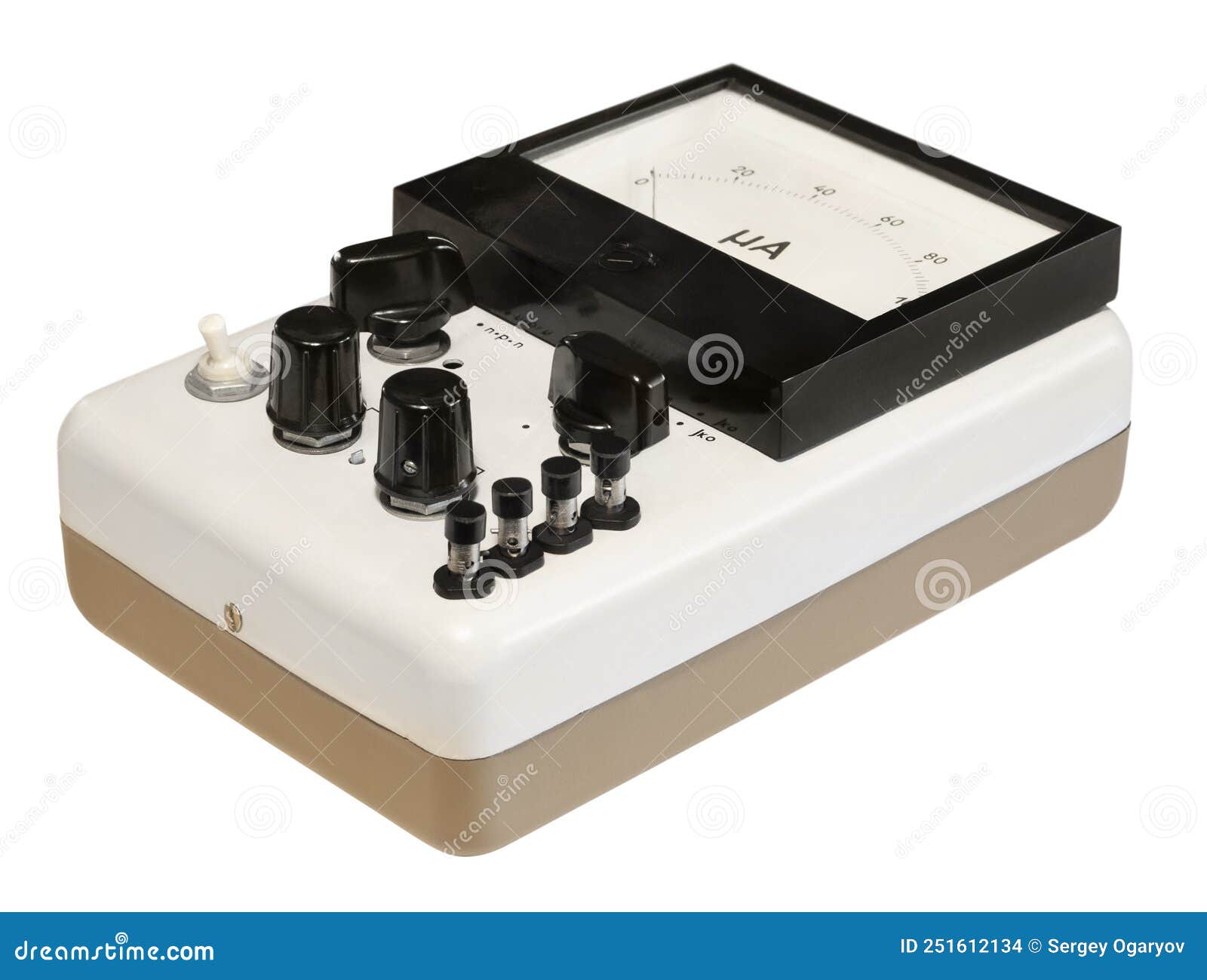 Measuring and Testing Instrument Stock Photo - Image of resistance ...