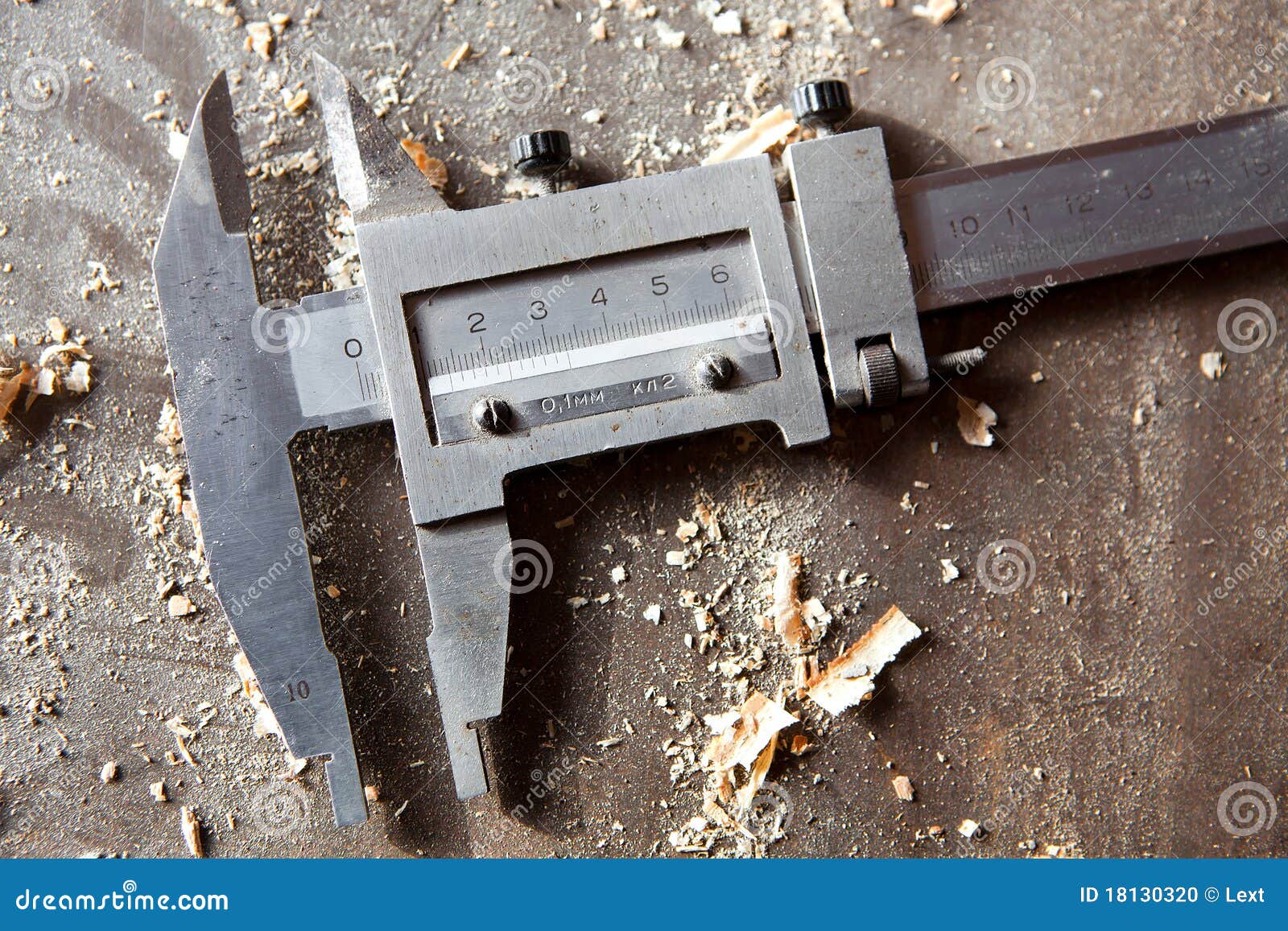 The measuring tool stock photo. Image of gauge, slide - 18130320