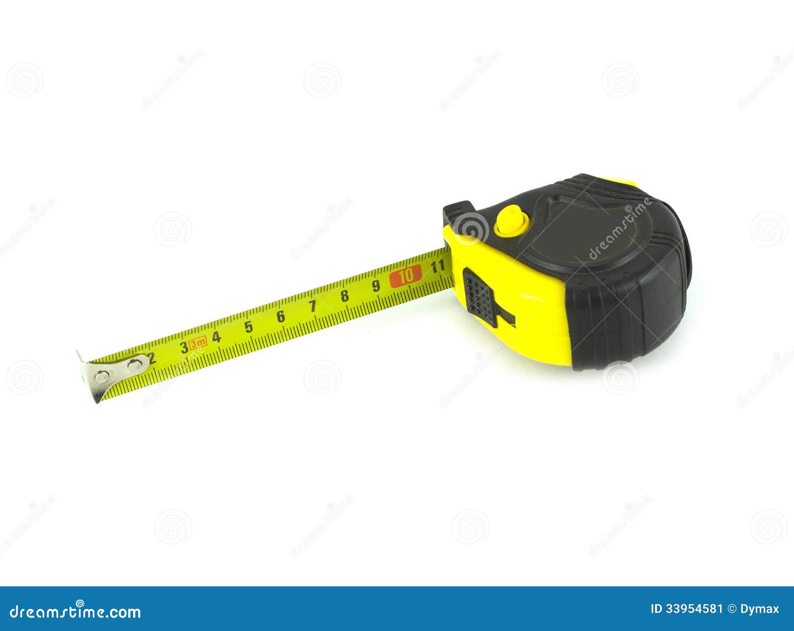 Measuring Tool Isolated Over White Stock Image - Image of gage ...