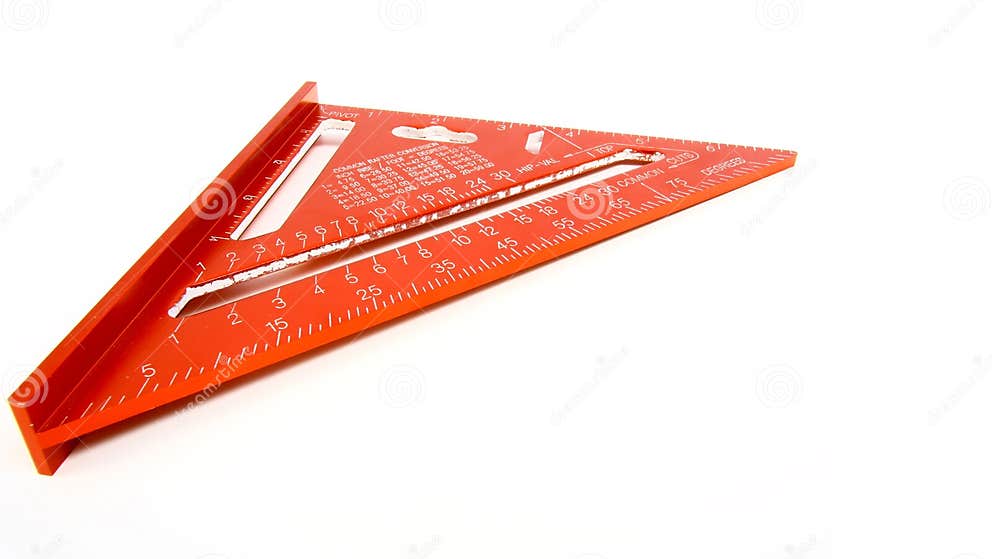 Measuring Triangle stock photo. Image of measurements - 10820716