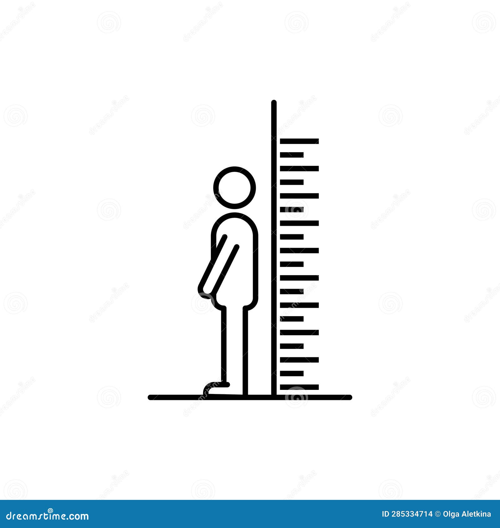 Measurement Icon. Simple Illustration. Measuring Icon or Logo in Modern ...