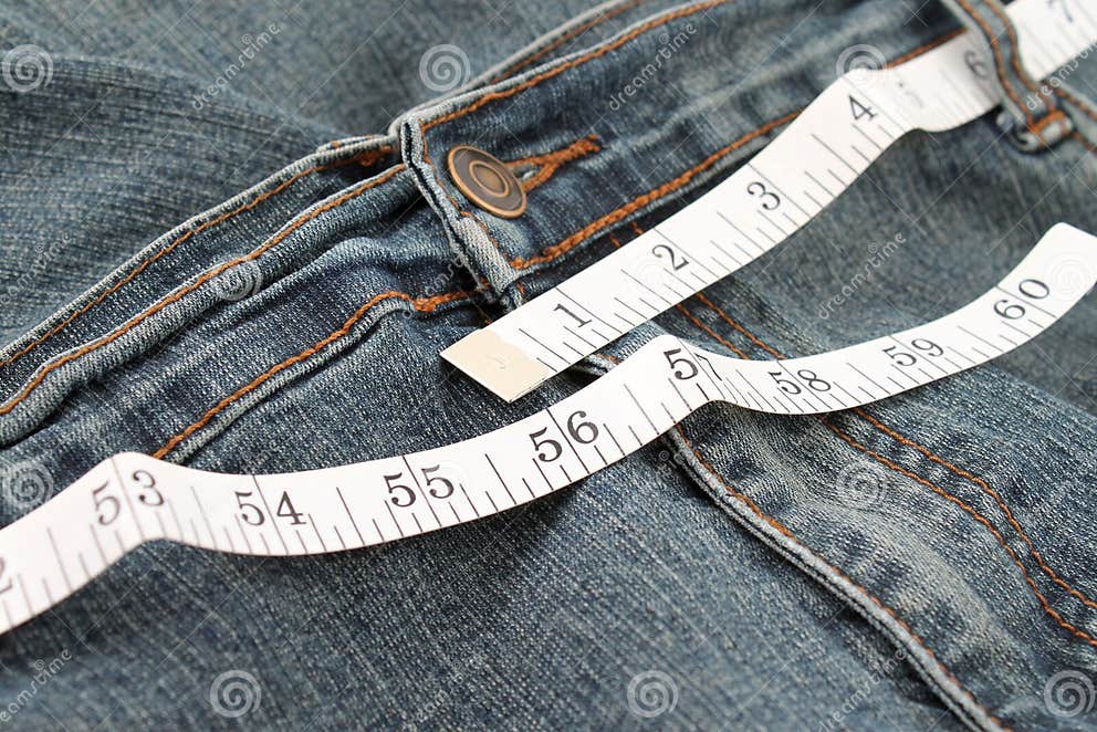 Measuring waste line stock image. Image of waist, measurement - 11828523