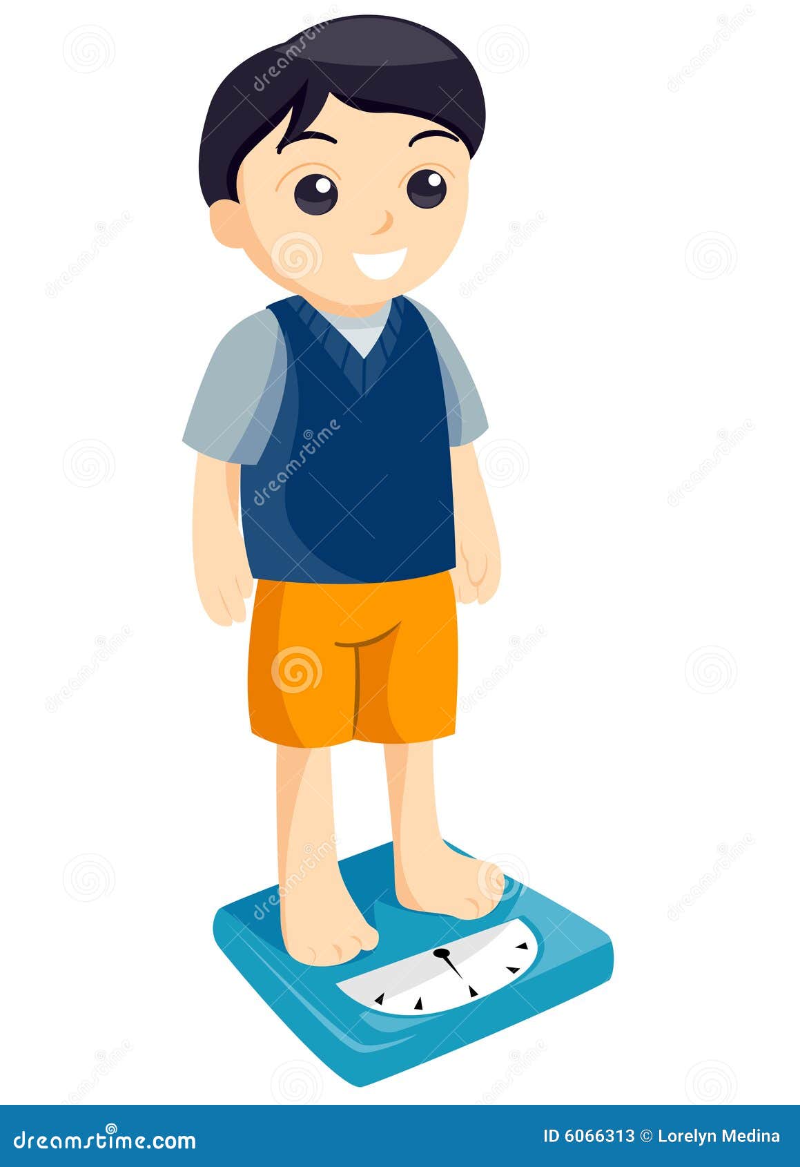 Measuring Weight stock illustration. Illustration of slim - 6066313