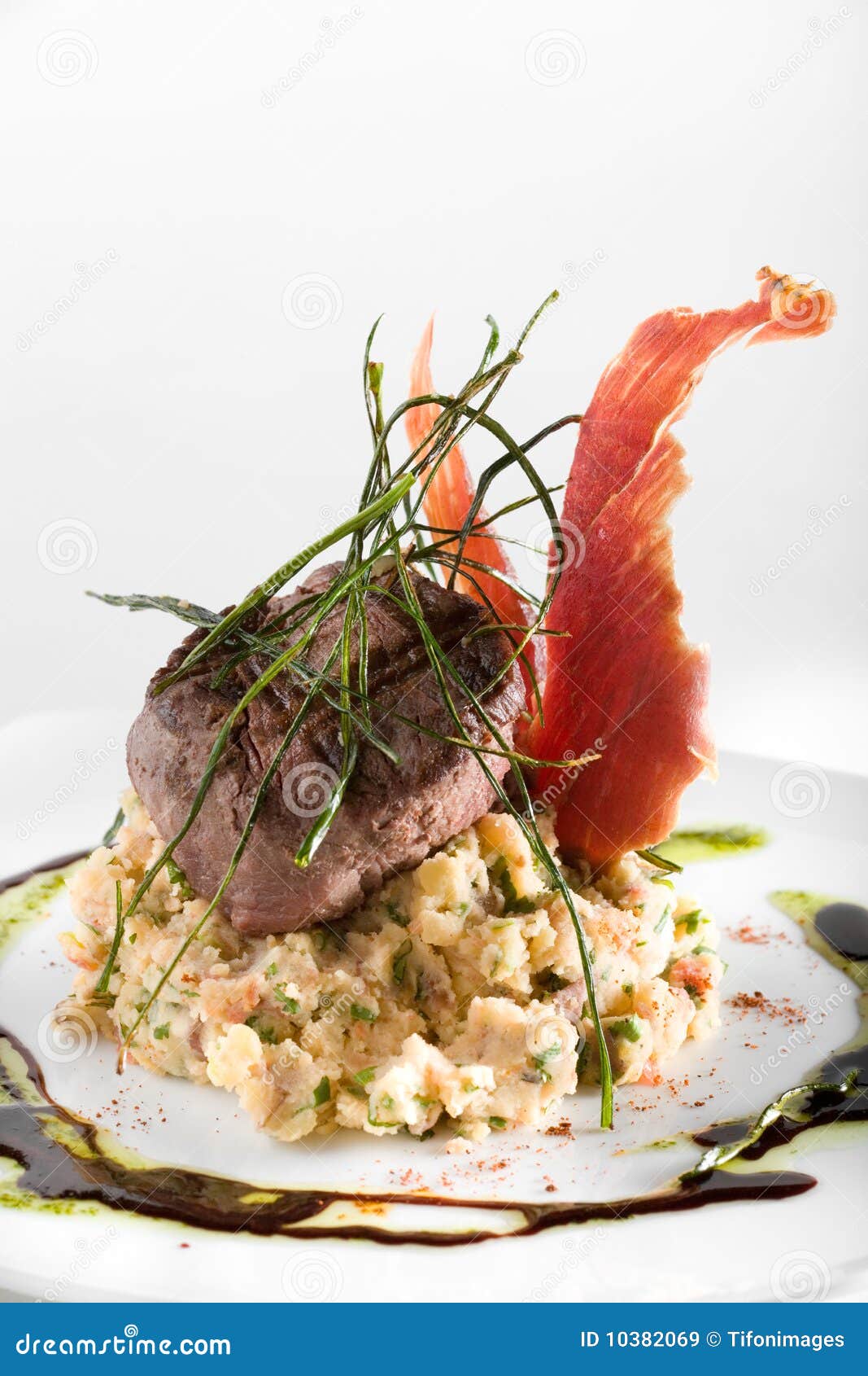 Meat stock image. Image of meal, styling, fillet, potatoes - 10382069