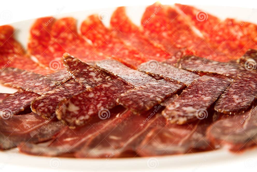 Meat stock image. Image of lunch, kitchen, salami, beef - 12572879