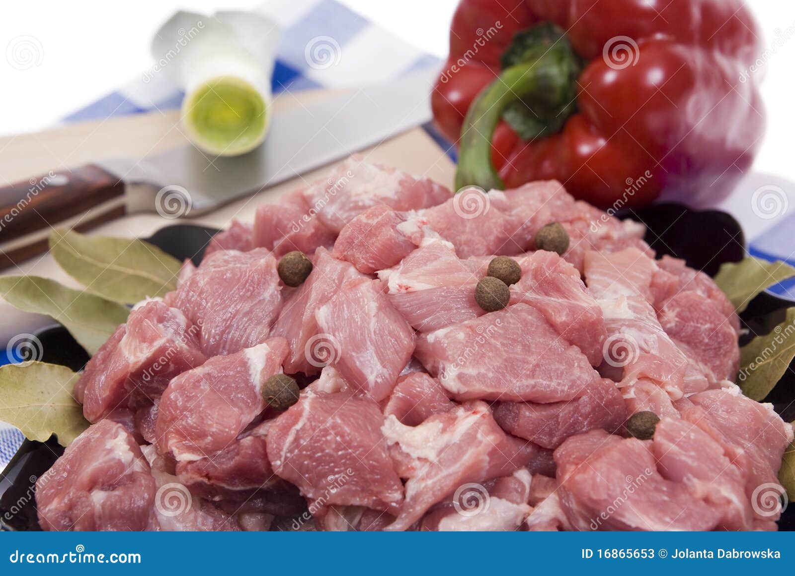 Meat stock image. Image of plate, background, vegetable - 16865653