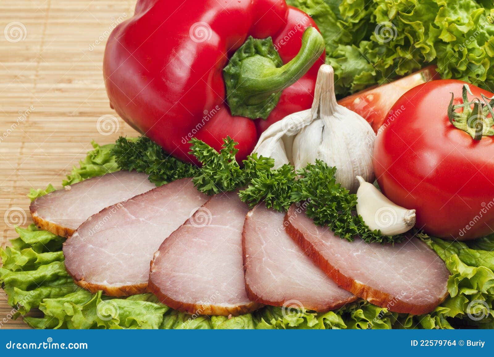 Meat stock photo. Image of block, meat, butcher, parsley - 22579764