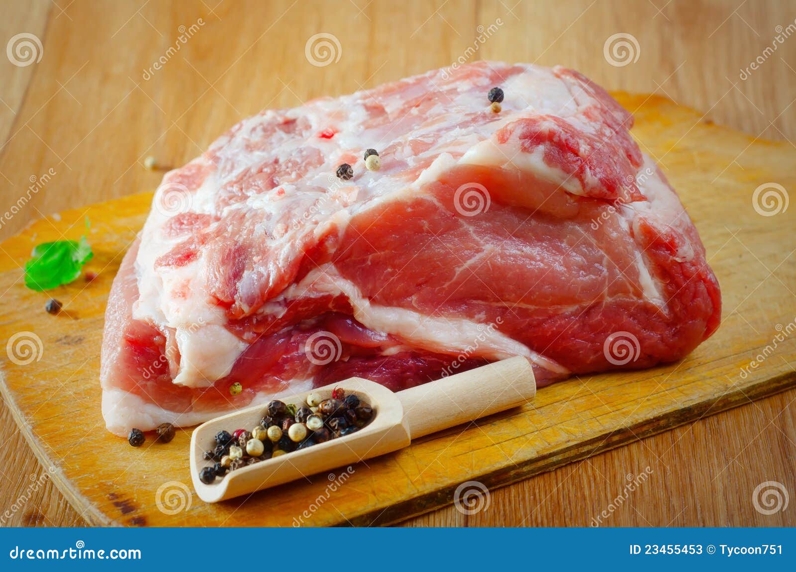 Meat stock image. Image of eating, freshness, leaves - 23455453