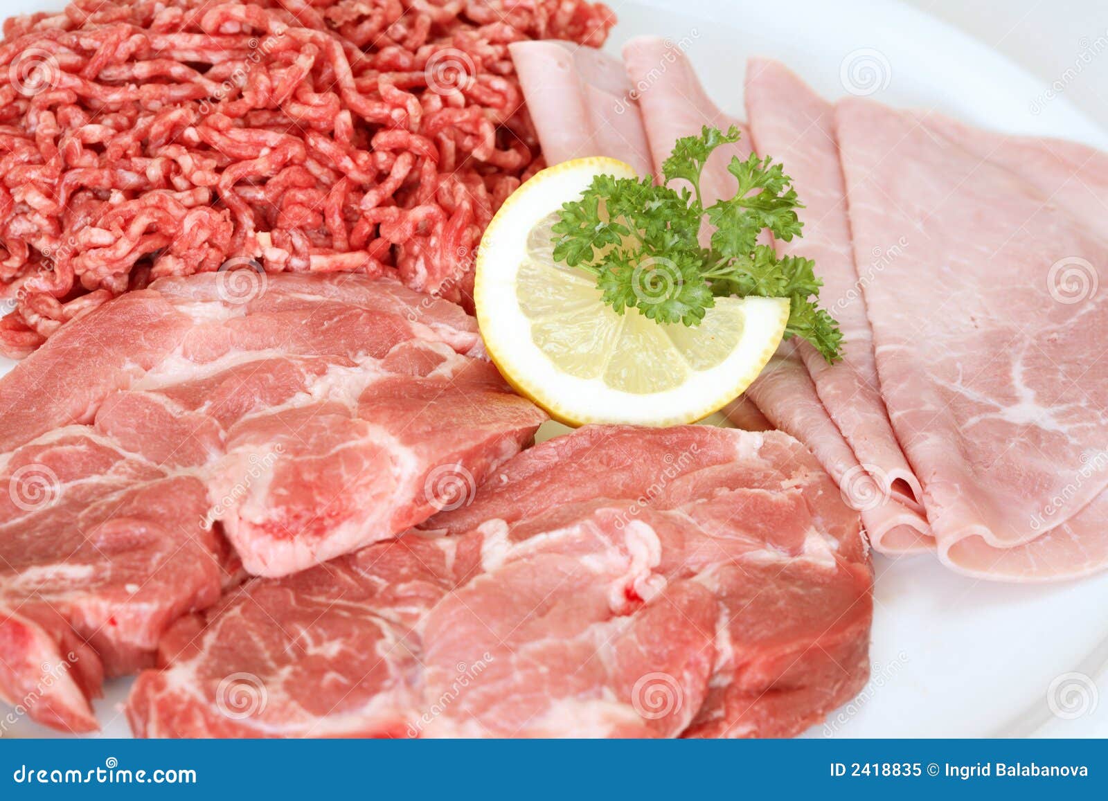 Meat stock image. Image of cuisine, grill, dinner, sliced - 2418835