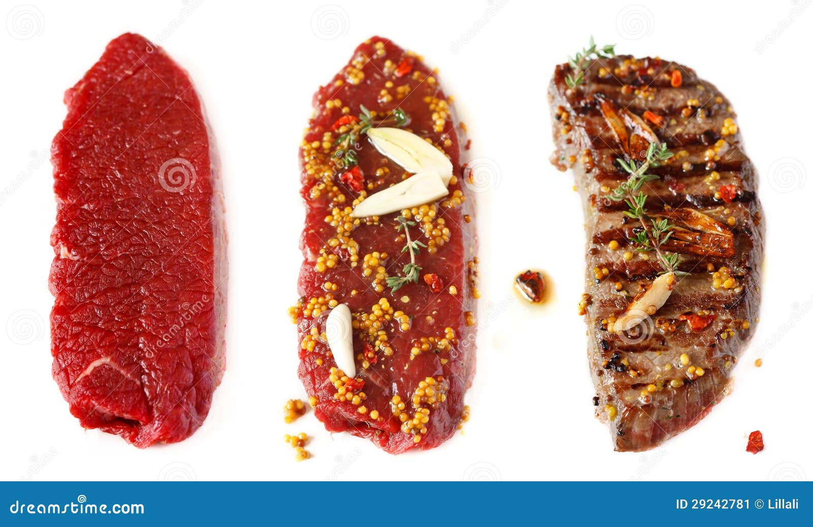 Meat. stock image. Image of ingredient, roasted, isolated - 29242781