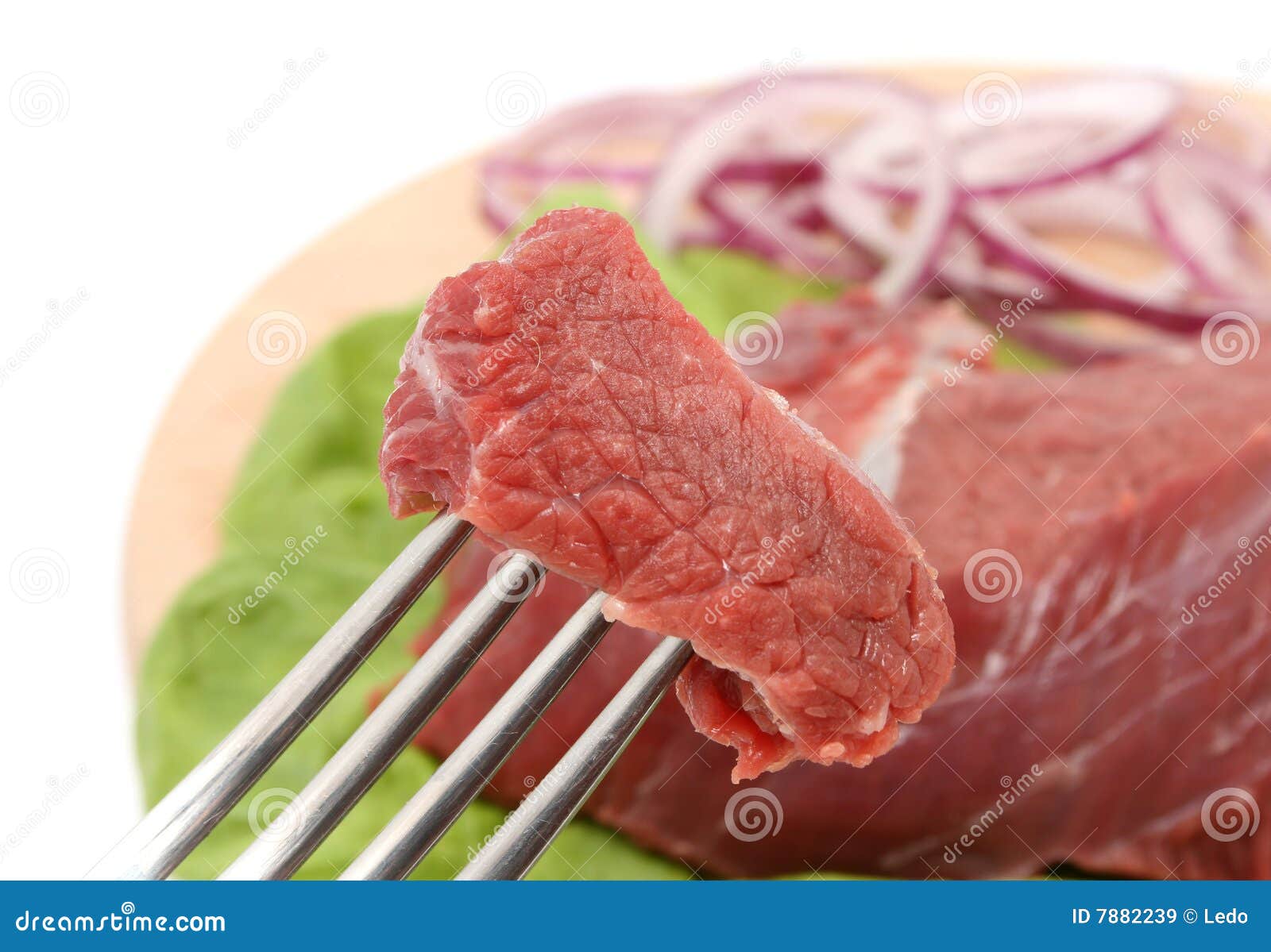 Meat stock image. Image of beefsteak, board, vegetable - 7882239