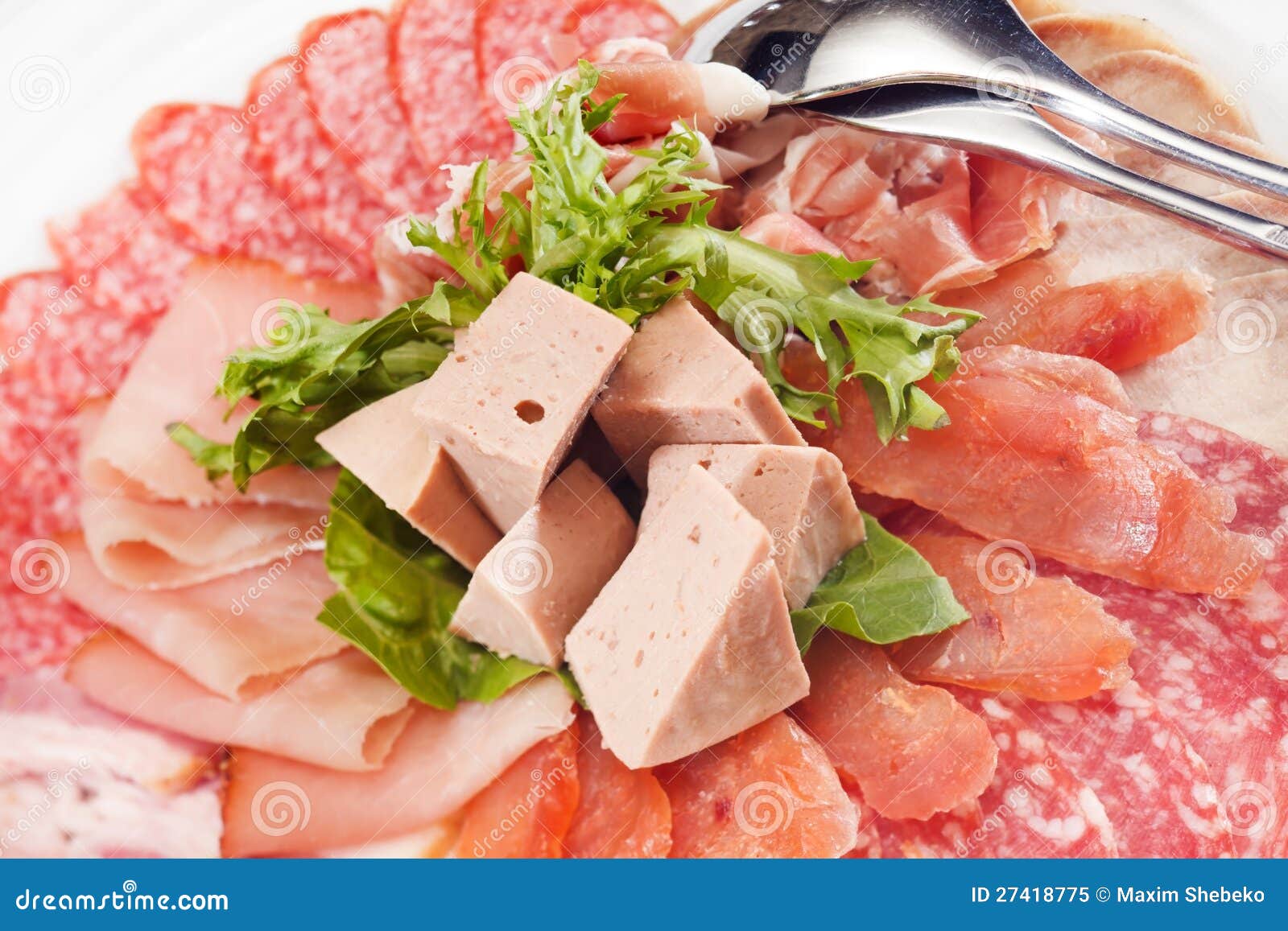 Meat appetizer stock image. Image of christmas, chicken - 27418775