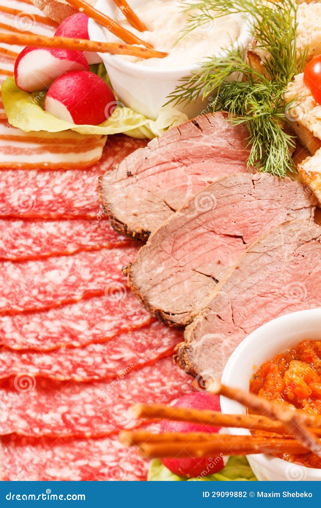 Meat appetizer stock photo. Image of gourmet, alcohol - 29099882