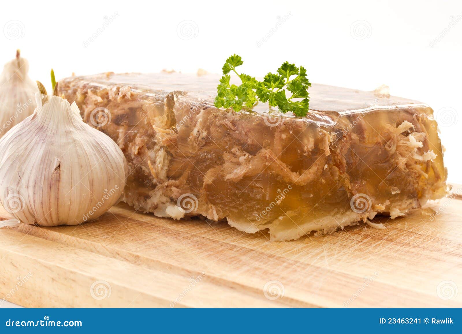Meat in aspic stock image. Image of cooked, lunch, appetizer - 23463241