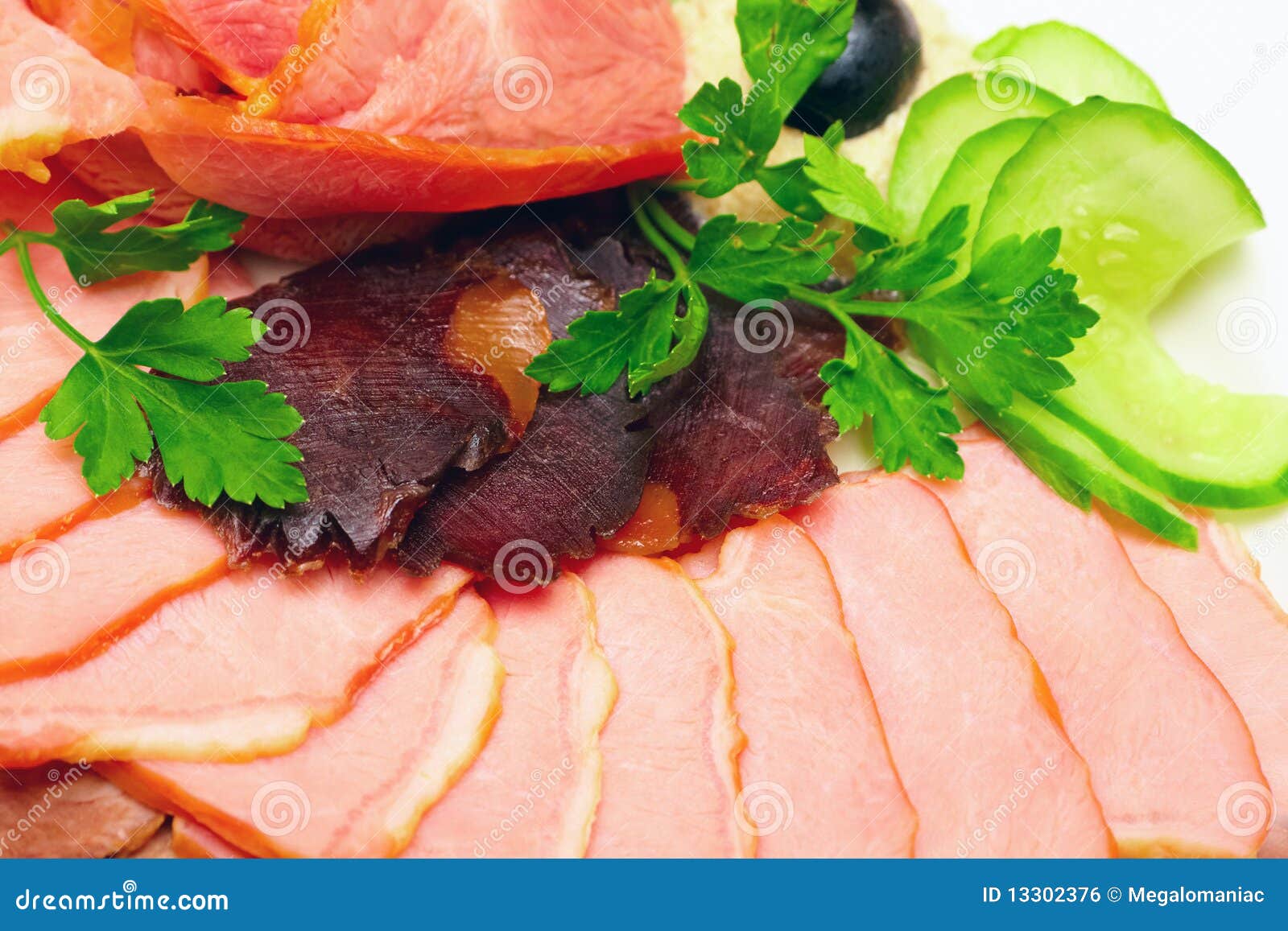 Meat assortment stock photo. Image of meat, lunch, dark - 13302376