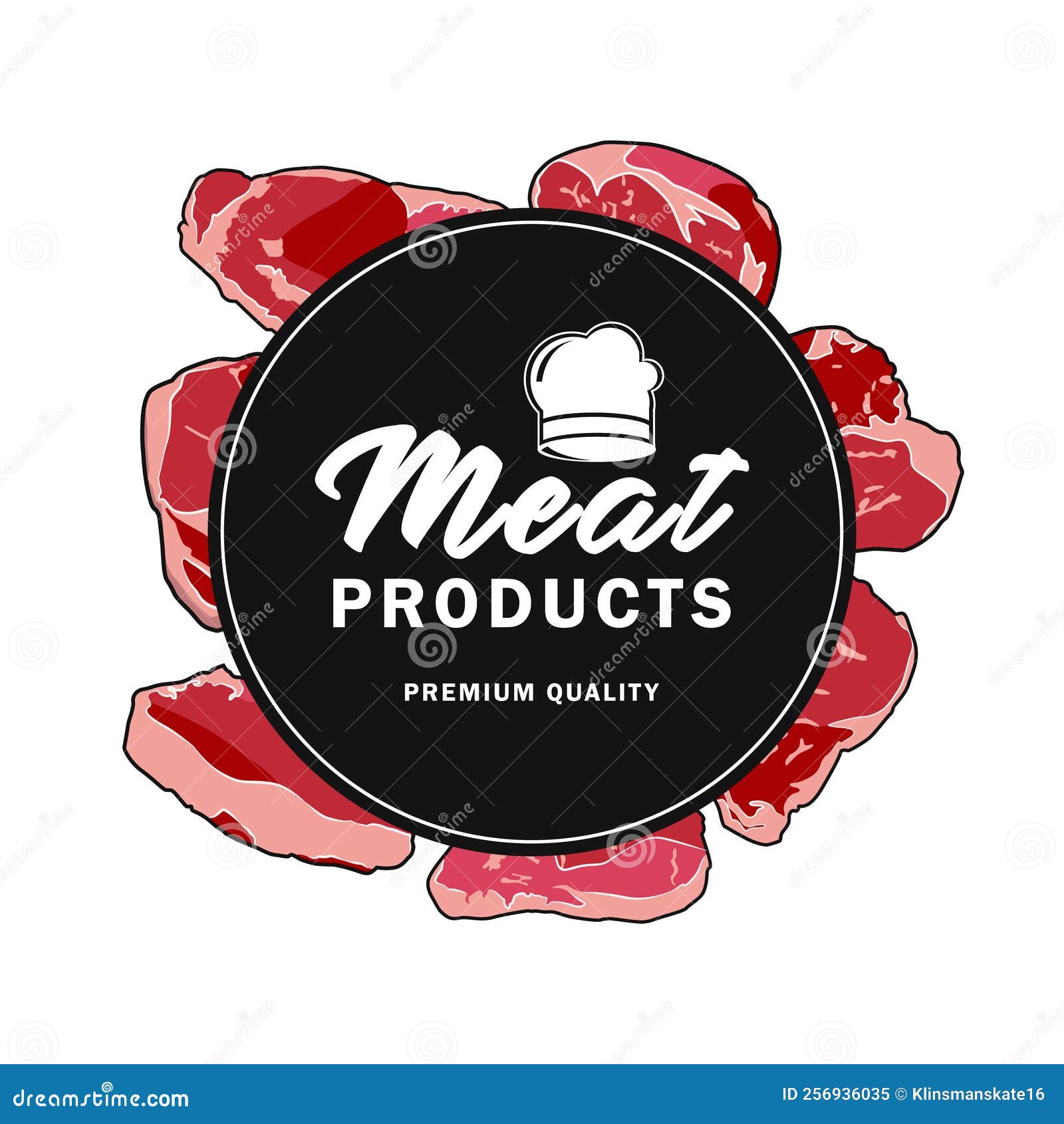 Meat Banner Template Design Illustration Vector Stock Vector ...