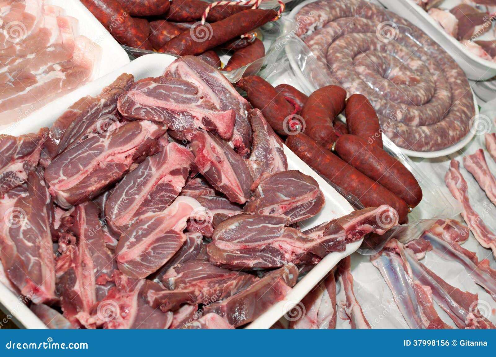 Meat barbecue stock photo. Image of dining, gourmet, grilled - 37998156