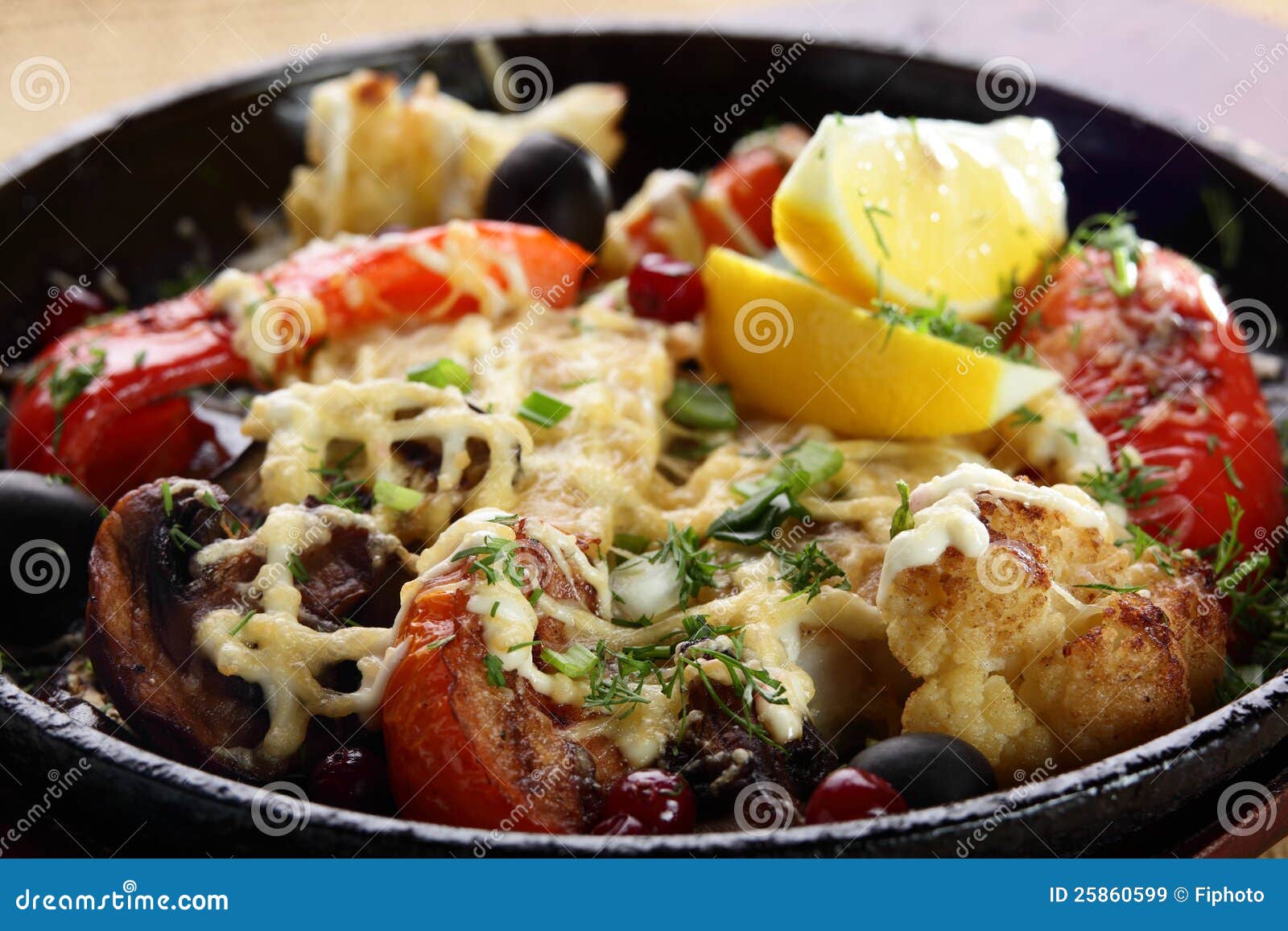 Meat in black pan stock image. Image of pepper, gourmet - 25860599
