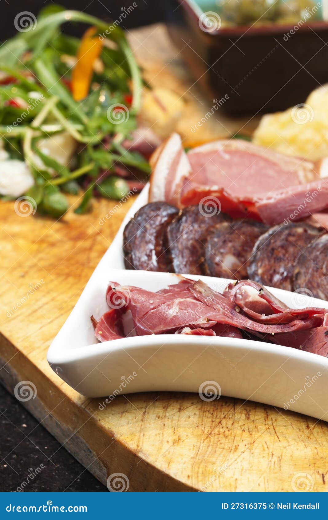 Meat Board stock image. Image of life, large, meat, dinner - 27316375