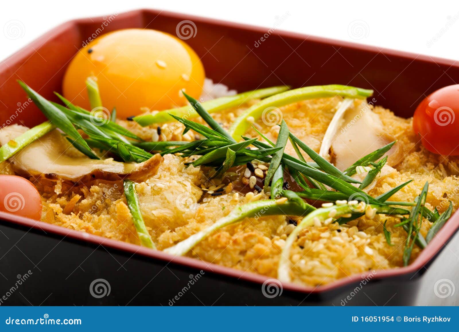 Meat Box stock photo. Image of delicious, macro, fried - 16051954