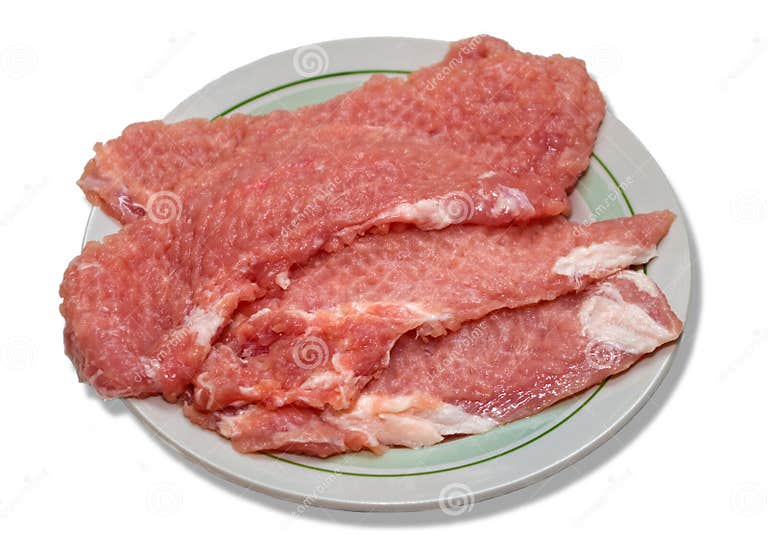 Meat for chops stock photo. Image of meat, white, chops - 12026106