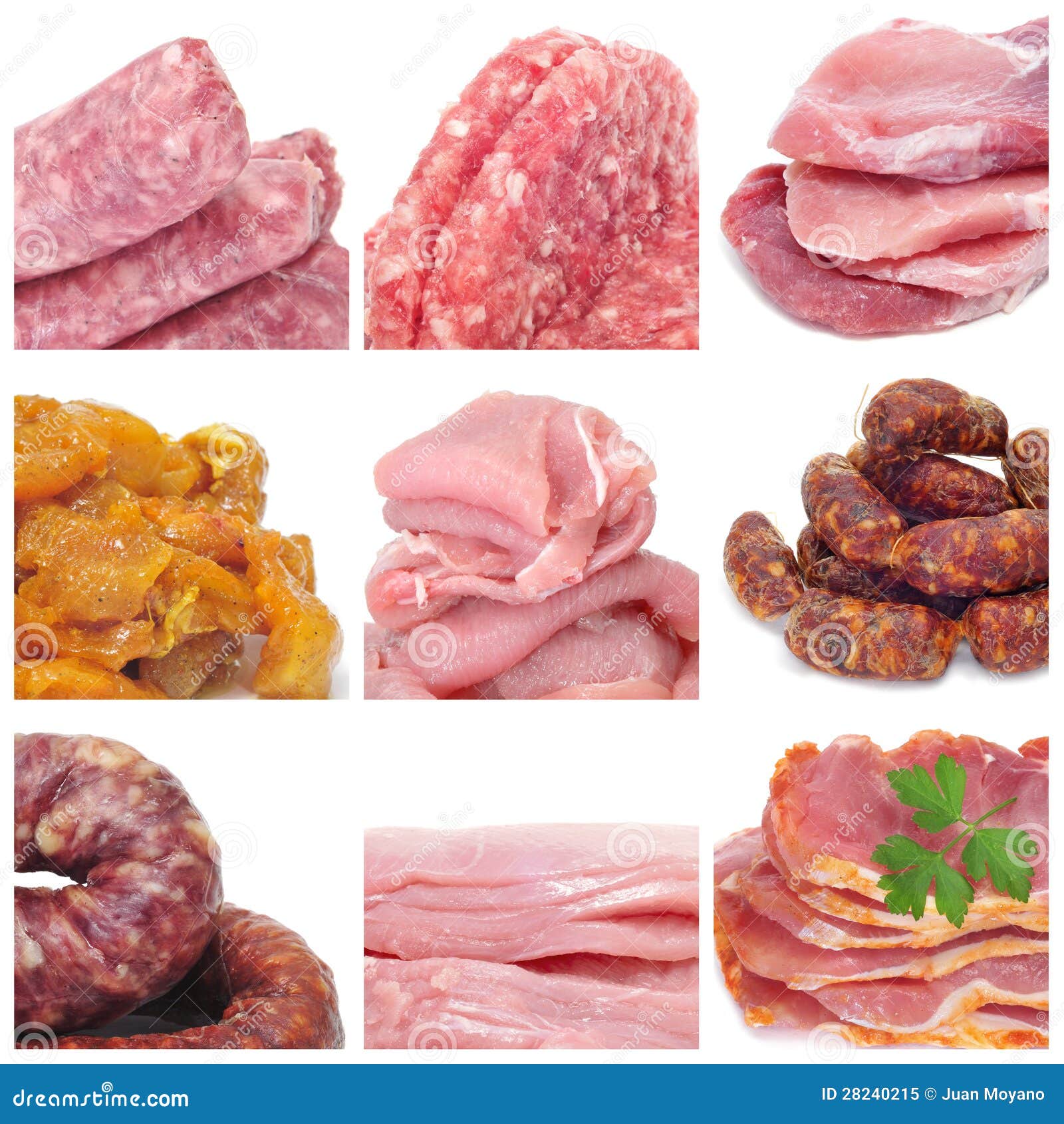 Meat collage stock image. Image of chicken, beef, chorizo - 28240215