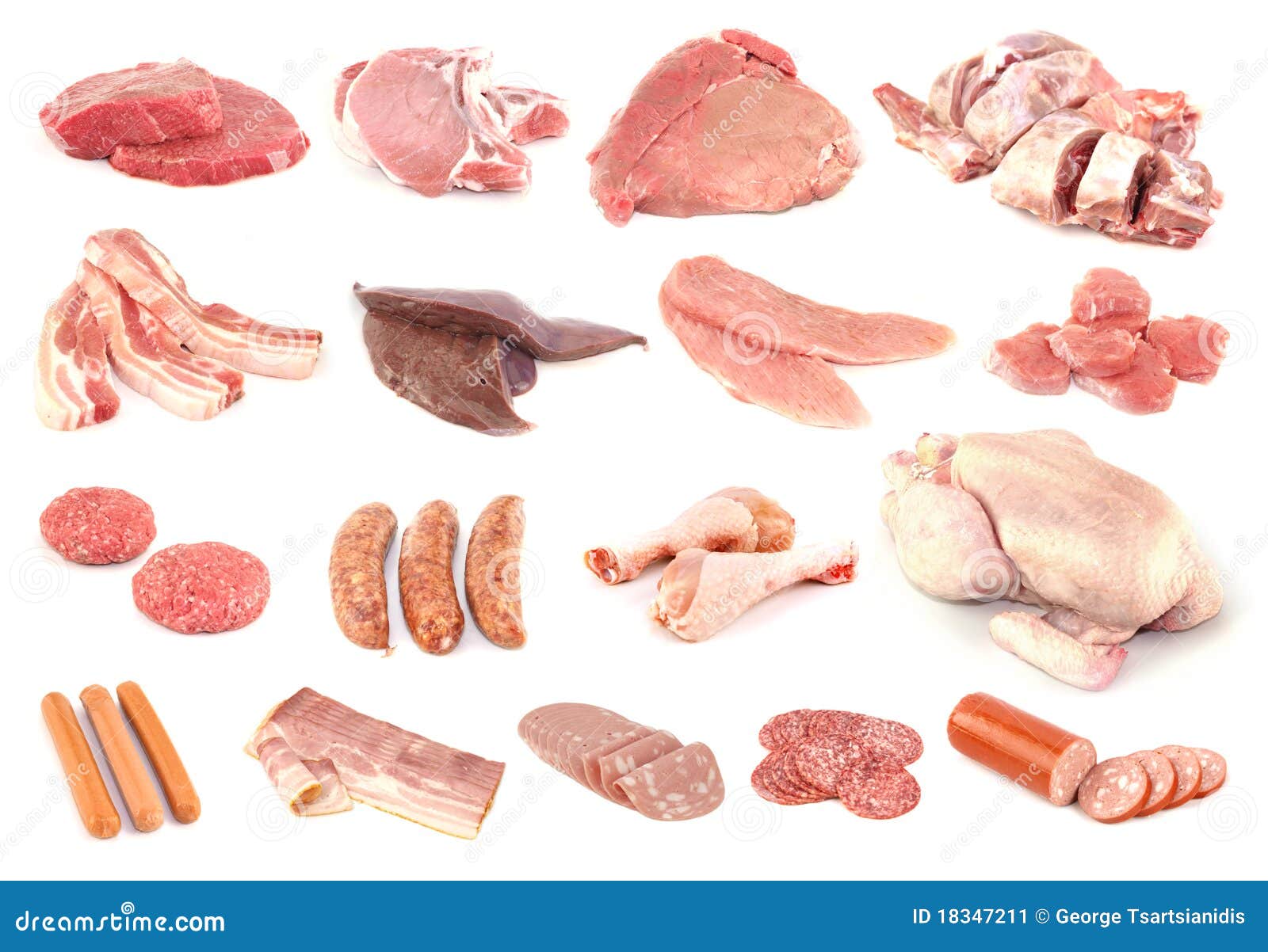 Meat collection stock image. Image of broiler, schnitzel - 18347211