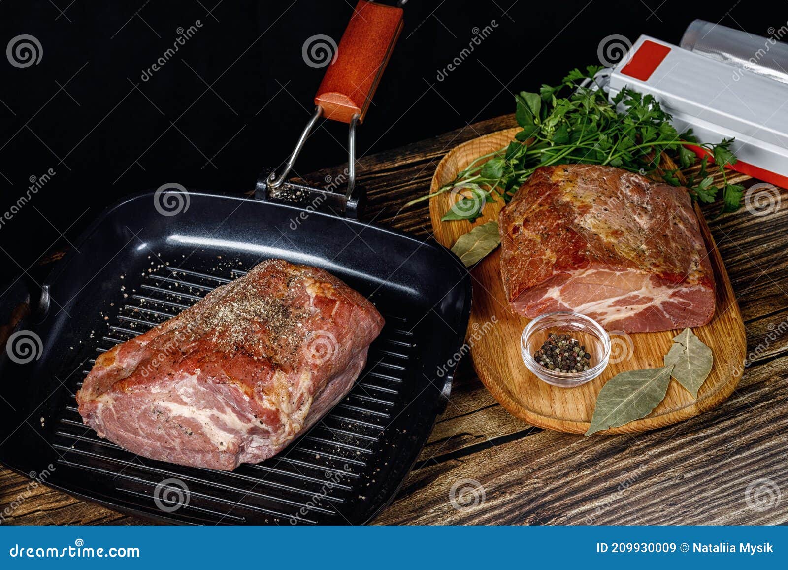 Meat Cooked Using Sous-vide Technology Stock Image - Image of frying ...