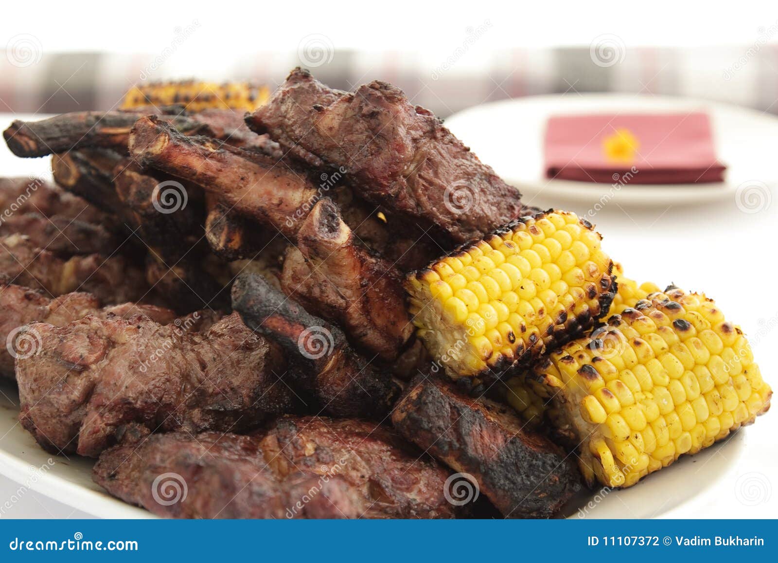 Meat and corn stock photo. Image of beef, corn, pork - 11107372