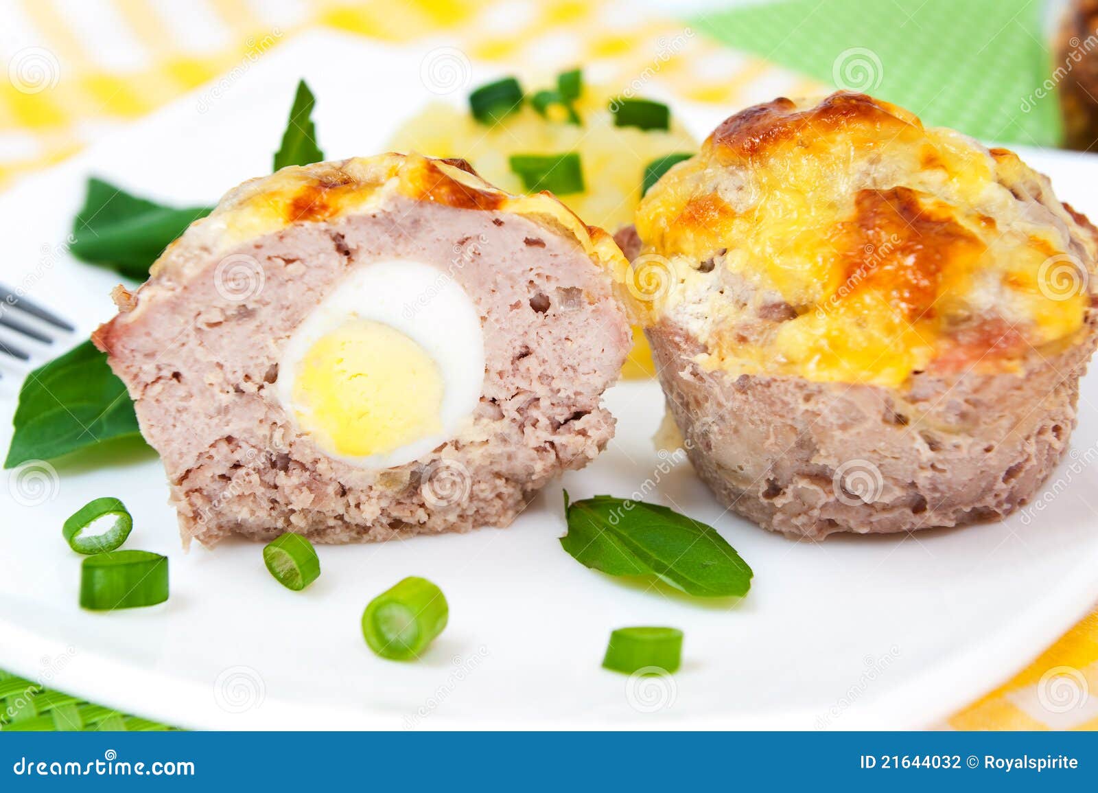 Meat cupcakes stock photo. Image of horizontal, pork - 21644032