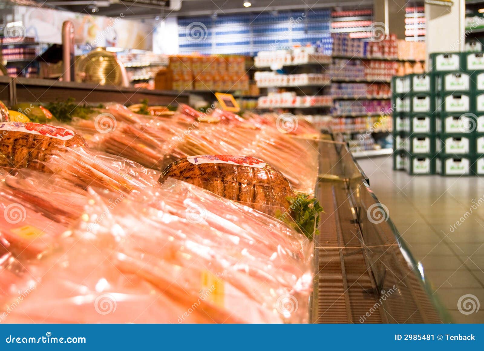 Meat department stock image. Image of supermarket, indoors - 2985481