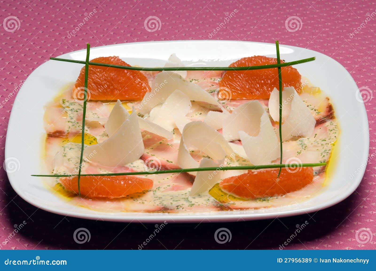 Meat dish stock image. Image of salad, meal, barbecue - 27956389