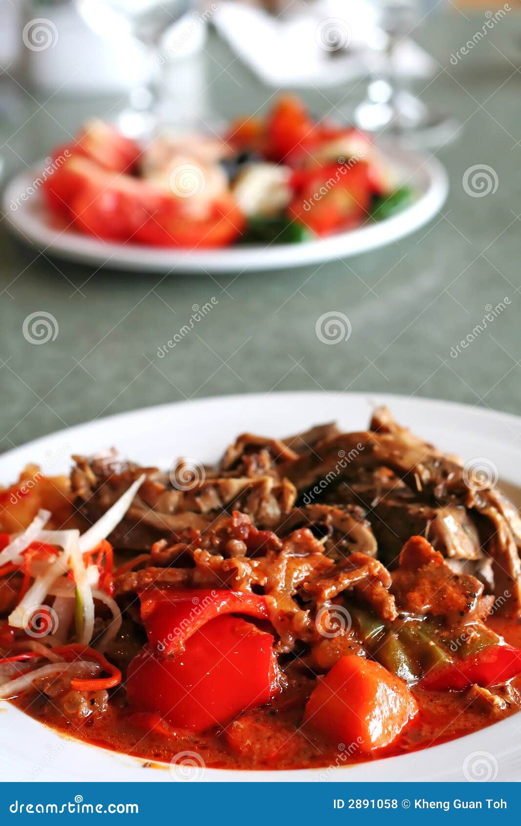 Meat dish stock photo. Image of gourmet, eating, hungry - 2891058