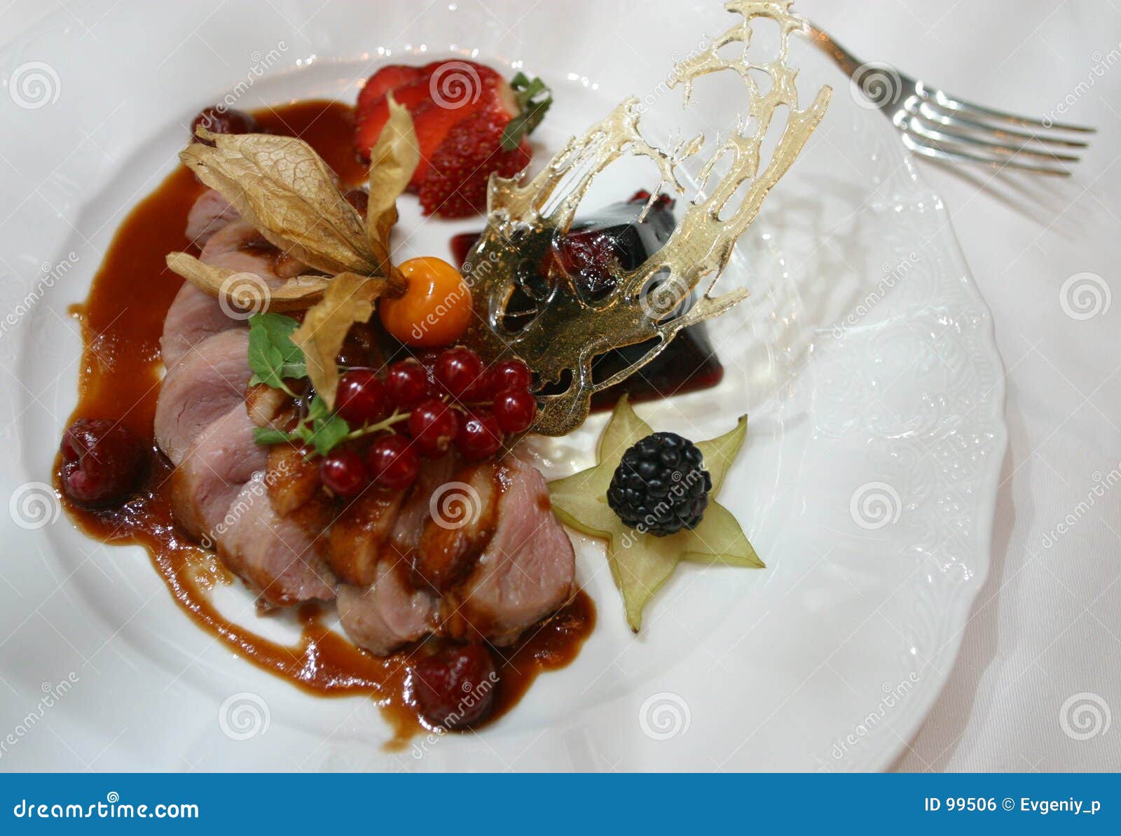 Meat dish 3 stock photo. Image of menu, board, nourishment - 99506