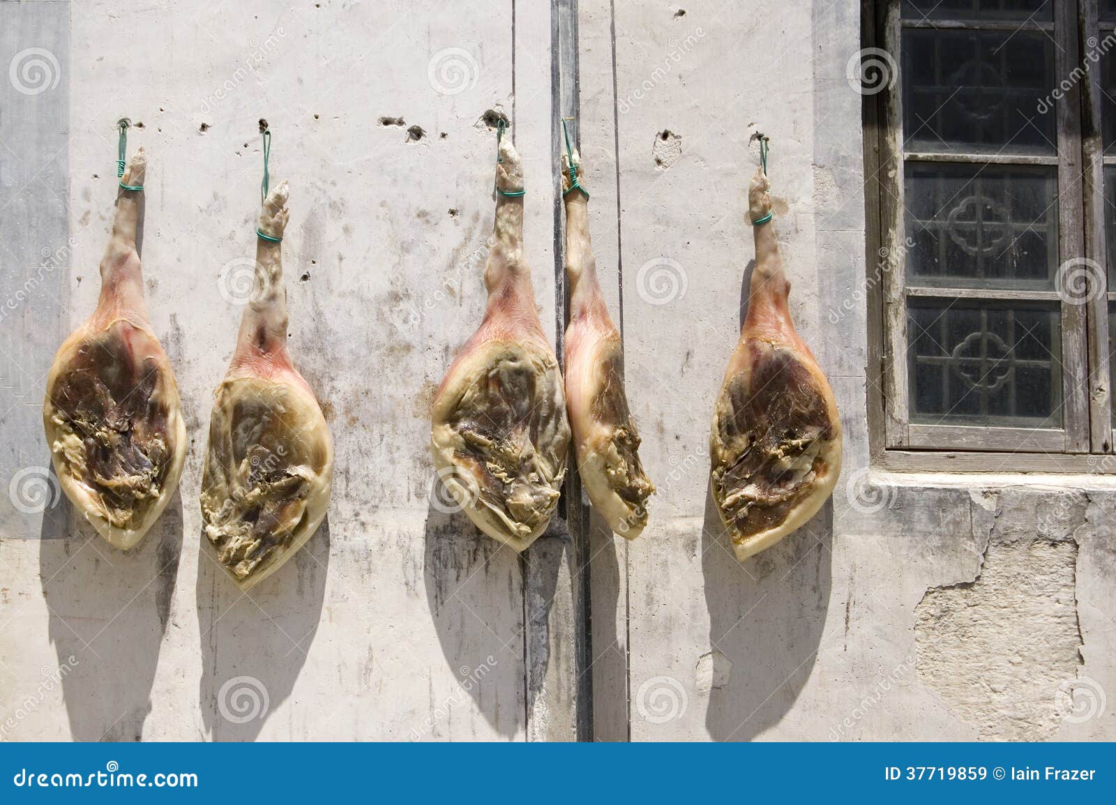 Meat drying stock image. Image of food, crop, wall, meat - 37719859