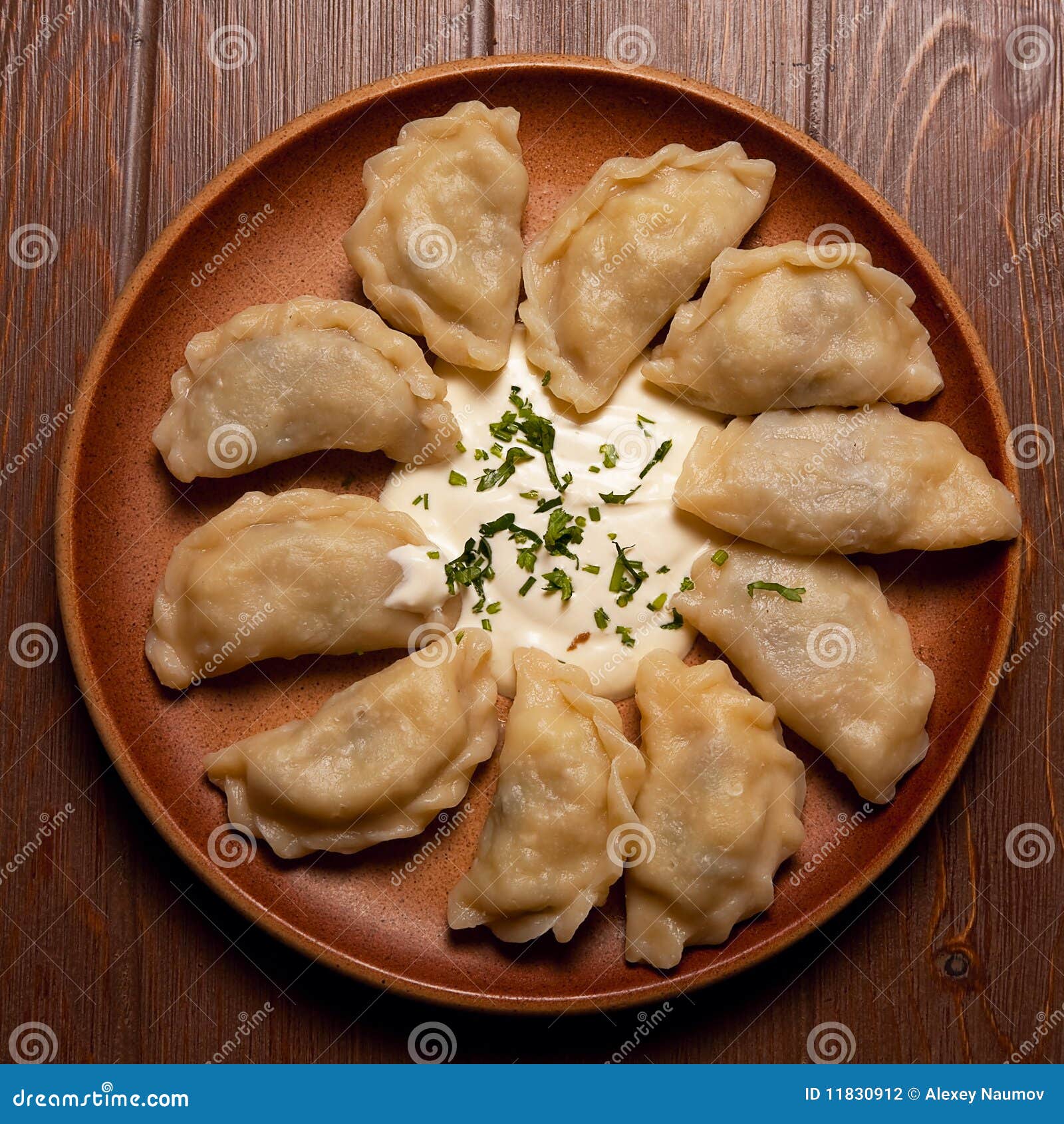 Meat dumplings stock photo. Image of basil, fermenting - 11830912