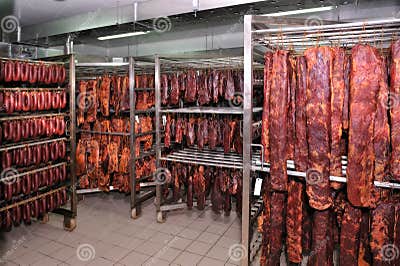 Meat factory stock photo. Image of manufacturing, room - 21335286