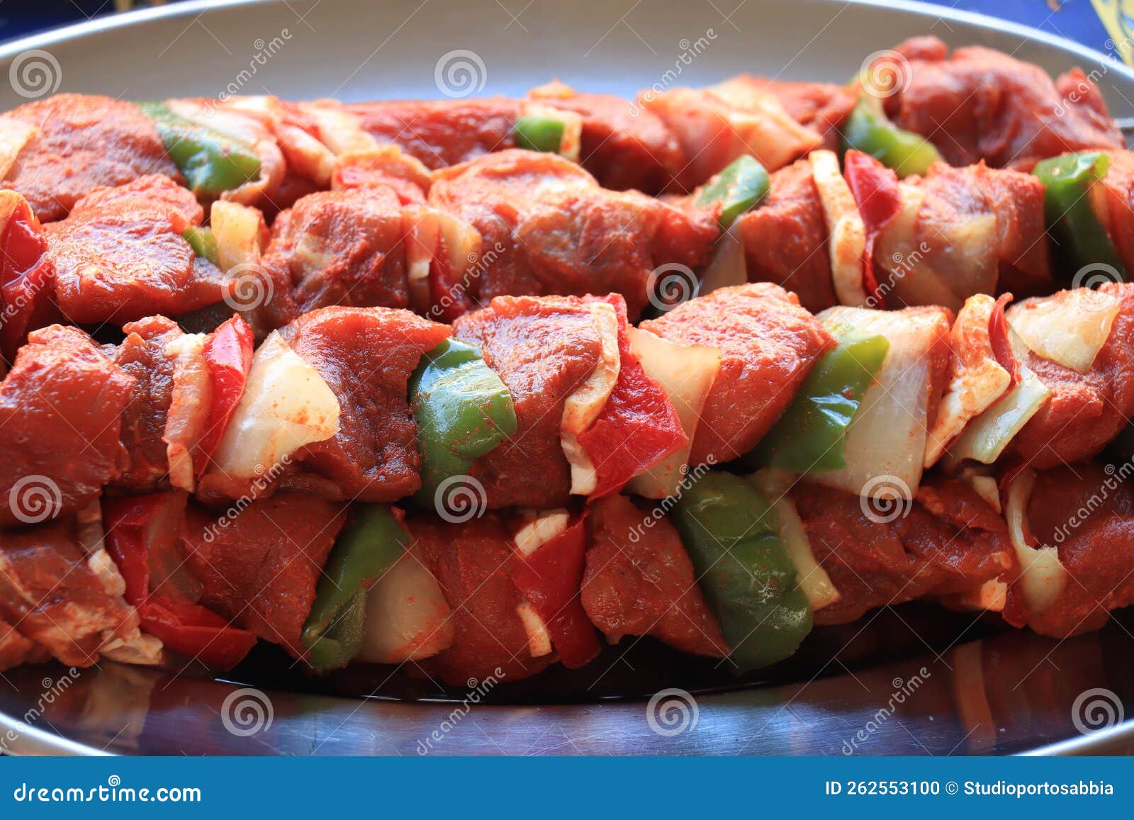 Meat on the grill stock photo. Image of meat, closeup - 262553100