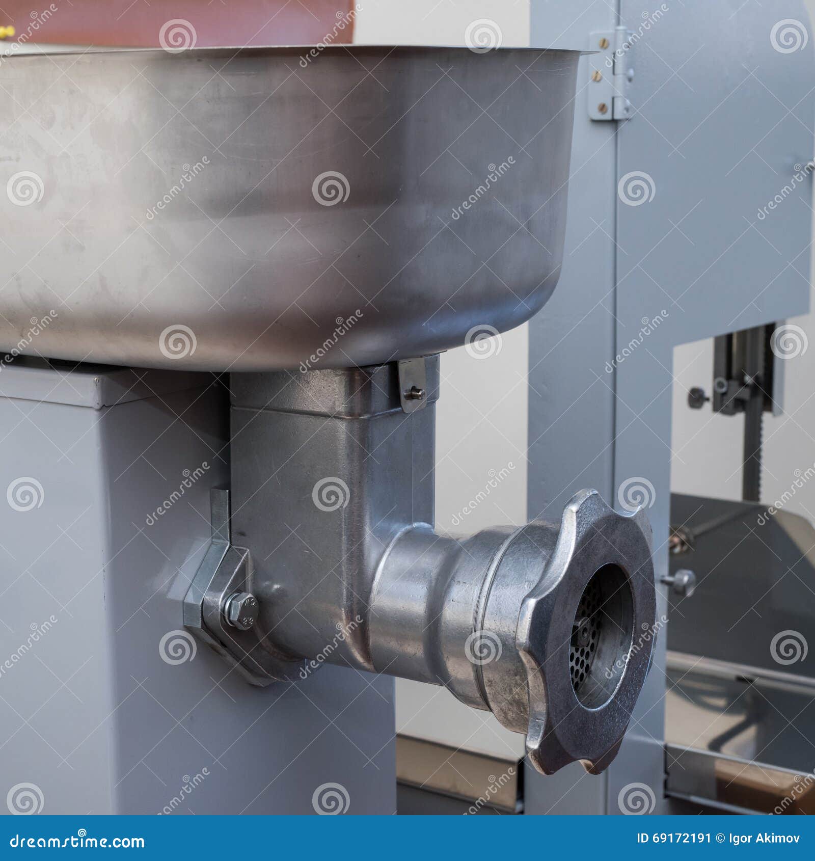 Meat grinder stock image. Image of modern, commercial - 69172191