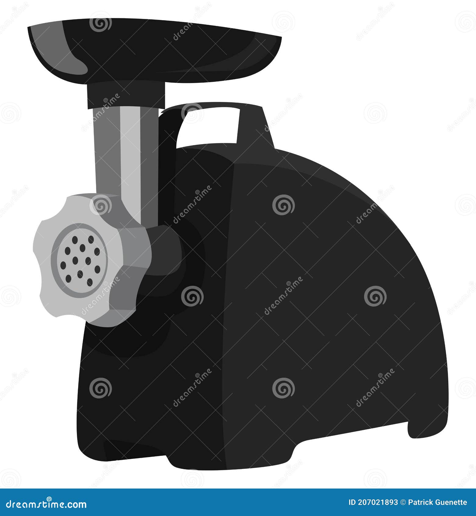 Meat Grinder, Illustration, Vector Stock Vector - Illustration of meat ...