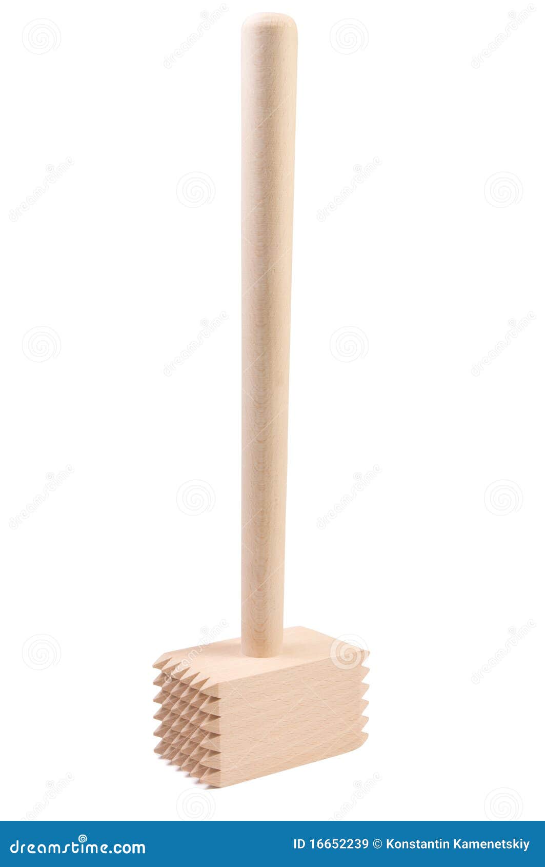 Meat hammer stock image. Image of kitchen, utensil, traditional - 16652239