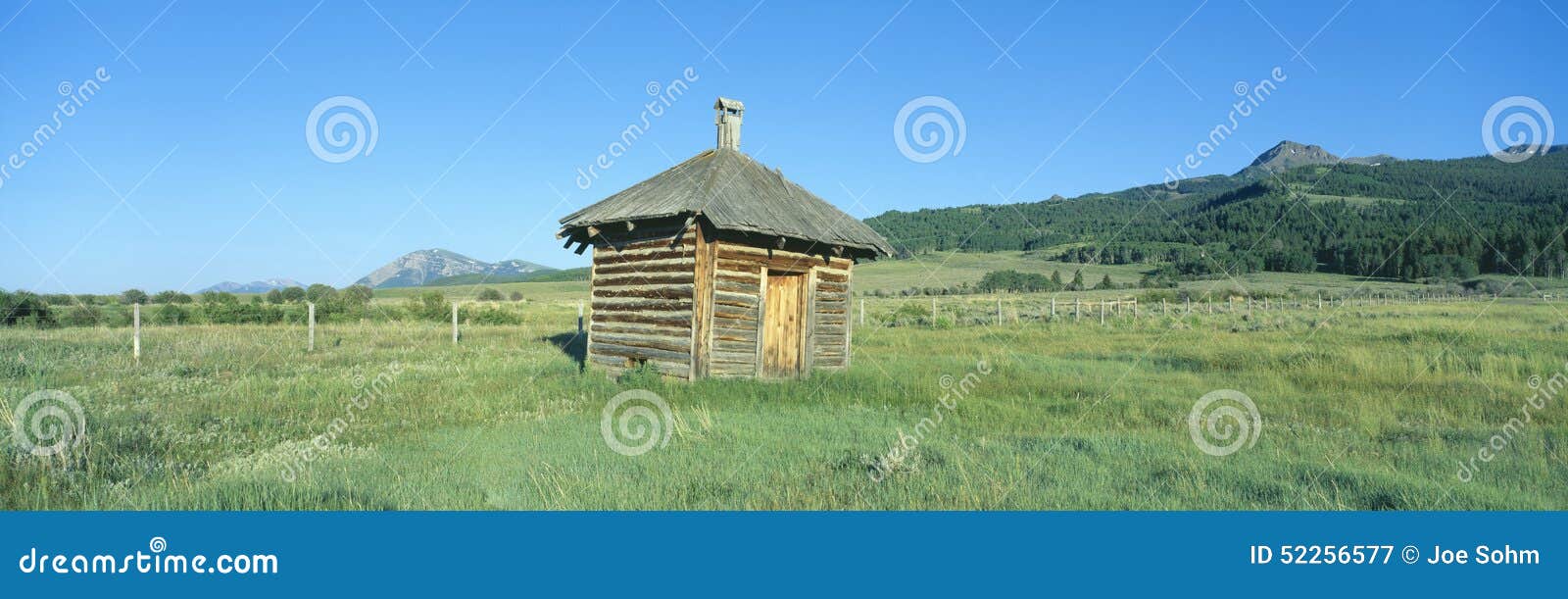 Meat House, Old Dude Ranch, Centennial Valley, Montana Stock Image ...