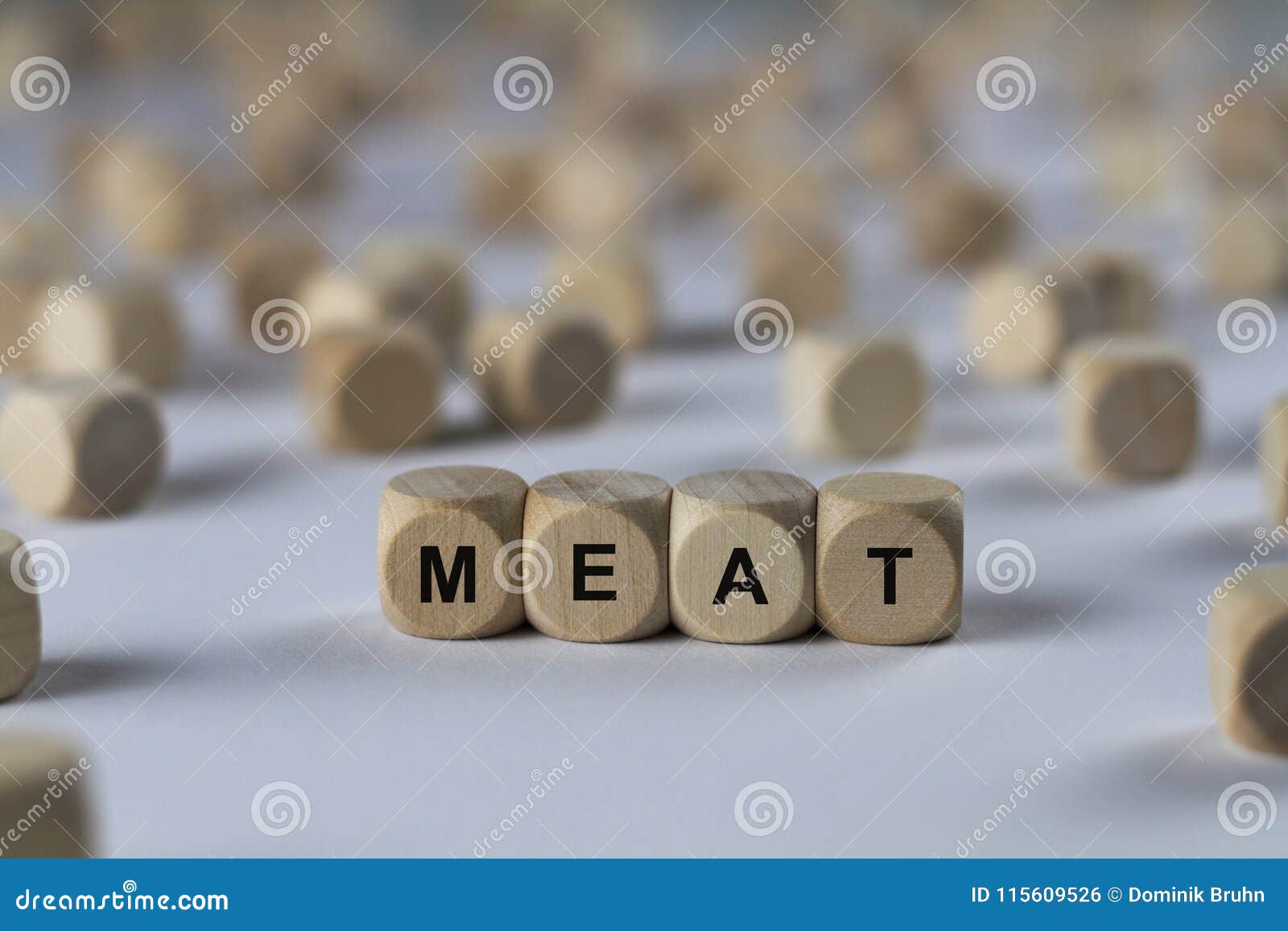 MEAT - Image with Words Associated with the Topic NUTRITION, Word ...